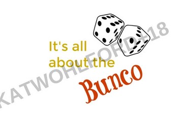 Bunco svg | Etsy