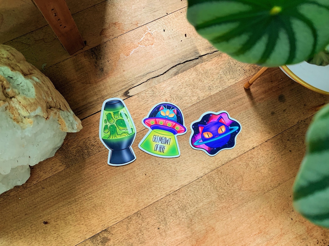 Galaxy Vinyl Sticker - Etsy