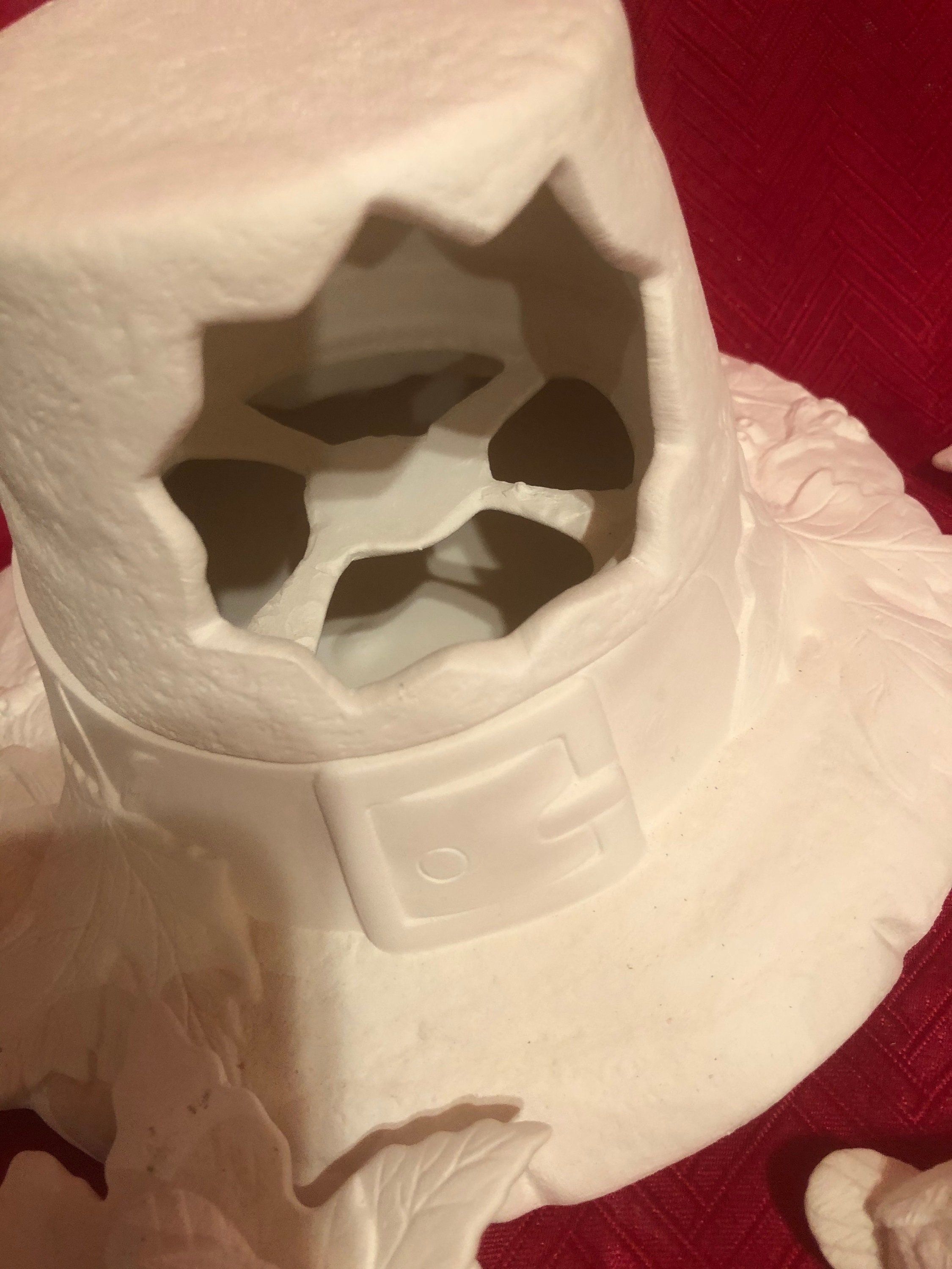 Ceramic Bisquethanksgivingfallpilgrims Hat W/maple | Etsy