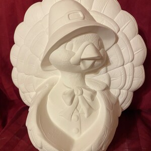 Cute Turkey by Clay Magic Mold Co. Thanksgiving Autumnfall 9 Tallready ...