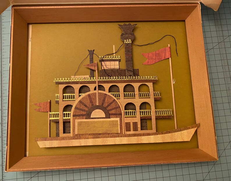 Buzza Cardozo Riverboat Creative Decor Kit Boat Kit Vintage - Etsy