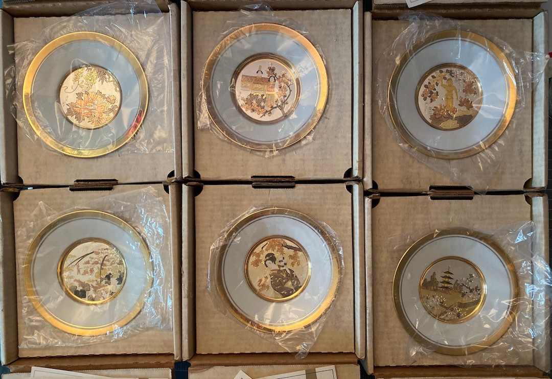 Art of Chokin Plates, *pick Your Design*, Decorative Japanese Plate ...
