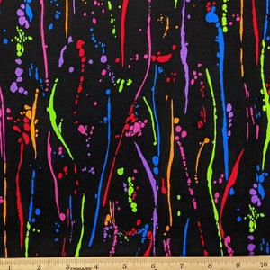 Splatter Fabric - Etsy