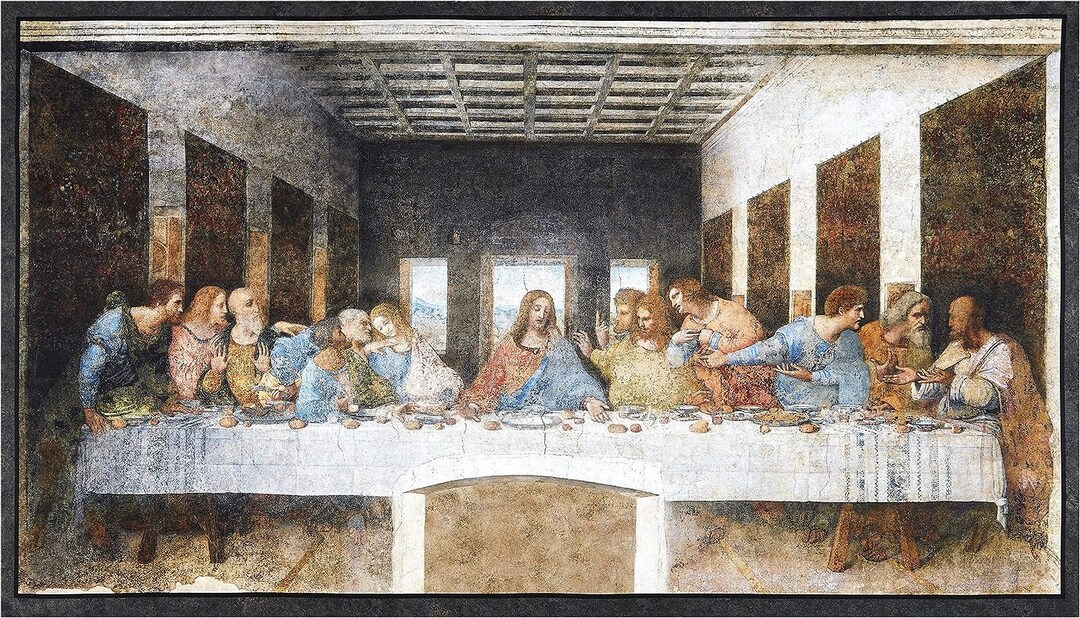 Last Supper Fabric Panel, Quilting Fabric, Inspirational Fabric, Cotton ...