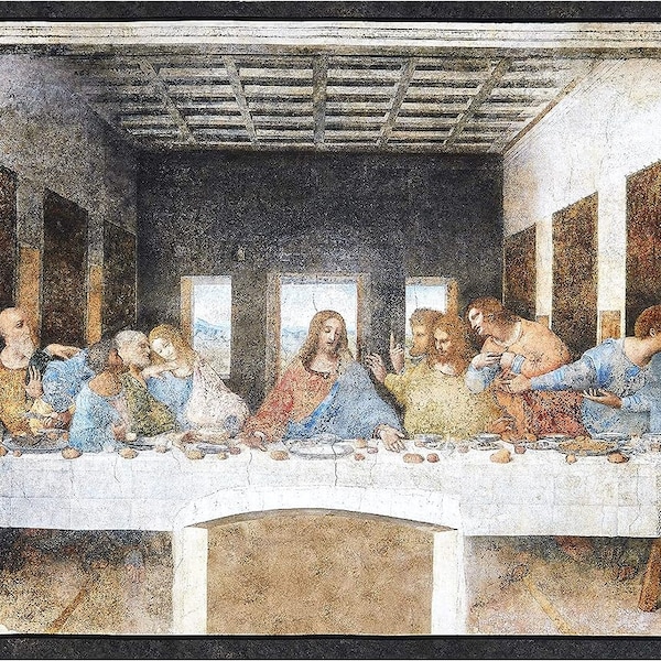 Last Supper Fabric Panel - Etsy