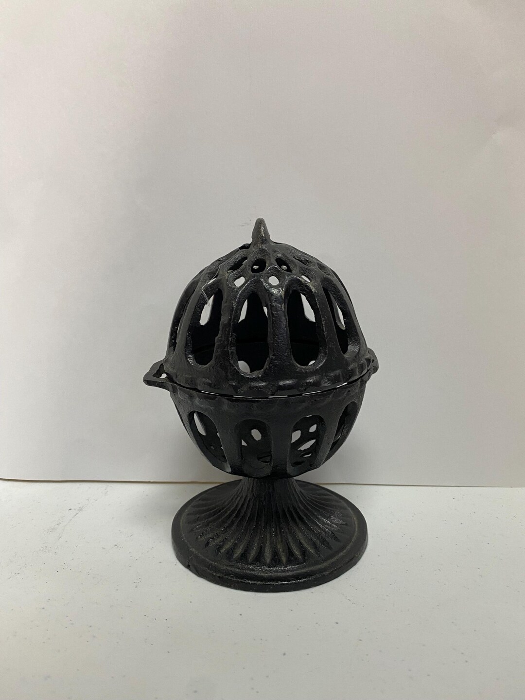 Cast Iron Twine Holder, Black String Dispenser, Vintage Cast Iron, Home ...