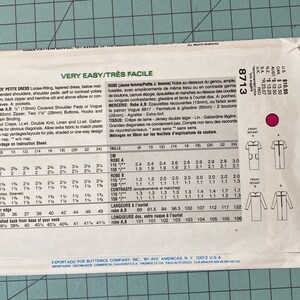 Vogue Sewing Patterns 8562, 8699, 8713 or 9290 *you Pick* Misses' Size ...