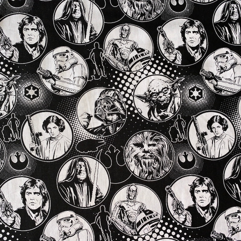 Starwars Fabric by the Yard - Etsy