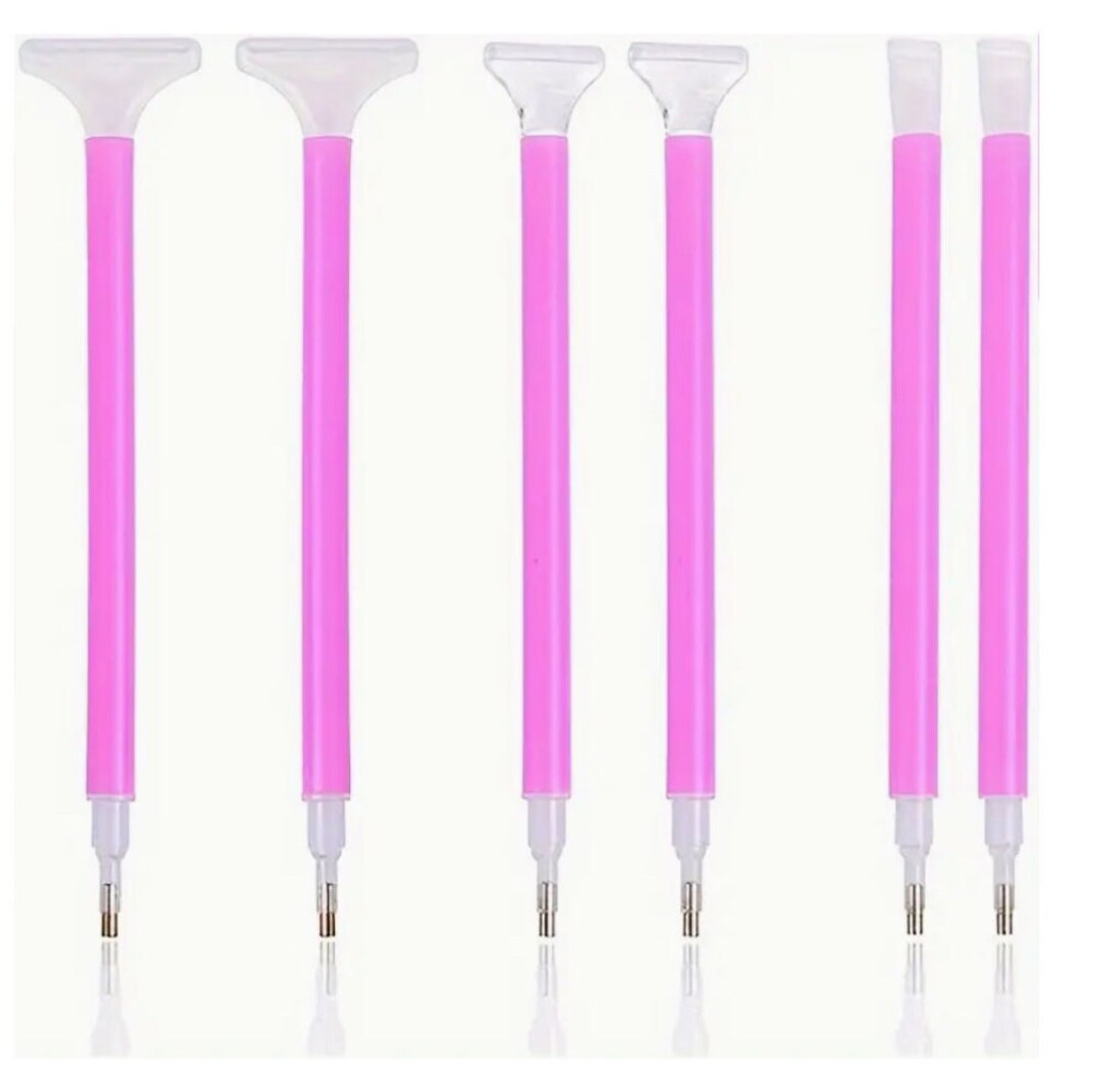 Diamond Art Pens, 6 Piece Set, Drill Pens for Diamond Painting, Diamond ...