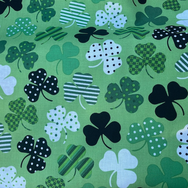 Shamrock Fabric - Etsy