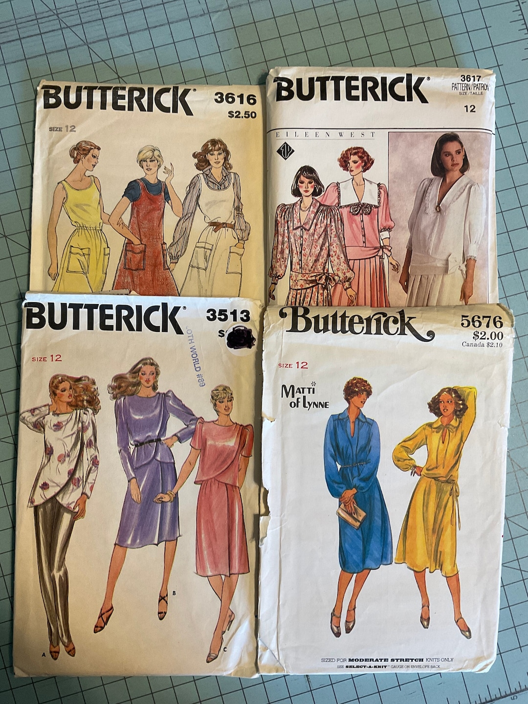 Butterick Sewing Patterns 3513, 3616, 3617 or 5676 *your Choice* Uncut ...