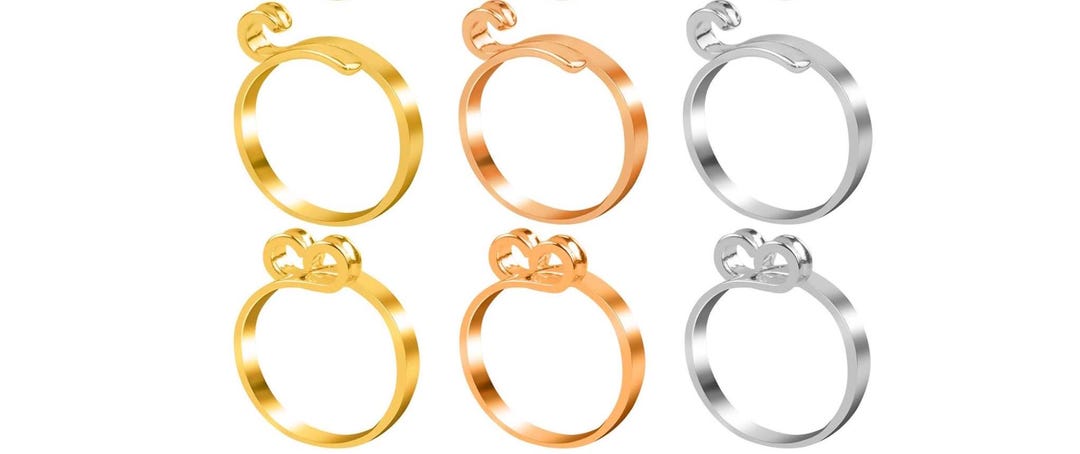 Black Yarn Guide, Adjustable Crochet Loop Rings, Yarn Guide, Knitting ...