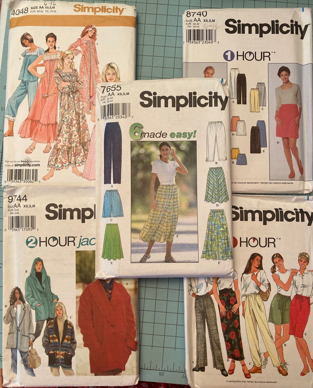 Simplicity Sewing Pattern 8397 or 9744, *you Choose* Uncut, Misses ...