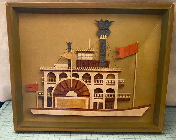 Buzza Cardozo Riverboat Creative Decor Kit Boat Kit Vintage - Etsy