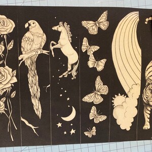 Tri-chem Pictures to Paint *your Choice* Owl or Bookmarks, Stamped ...