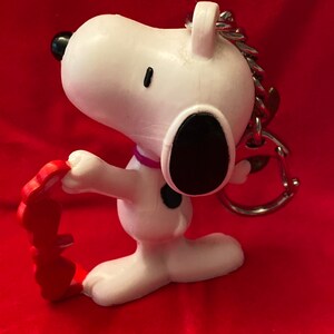 Peanuts Figures you Choose Snoopy Keychain Vintage - Etsy