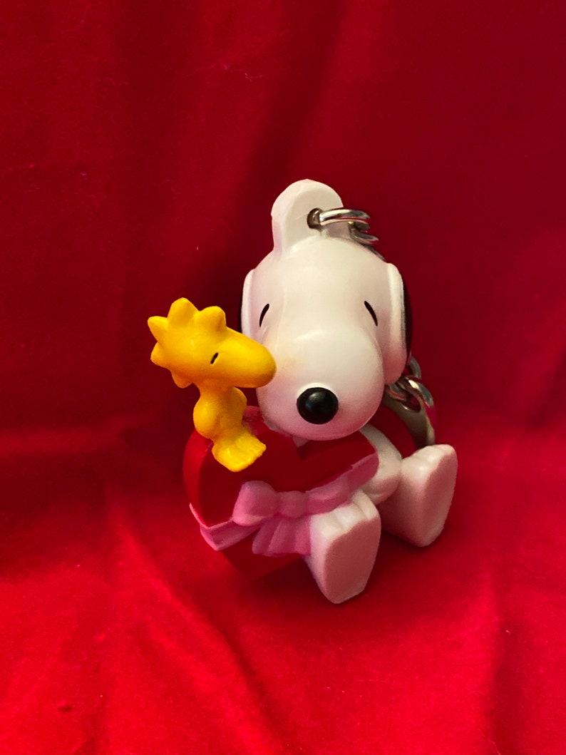 Peanuts Figures you Choose Snoopy Keychain Vintage - Etsy