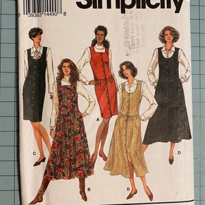 Simplicity Sewing Patterns you Choose 6848, 7594 or 8604 Size 6-10 ...