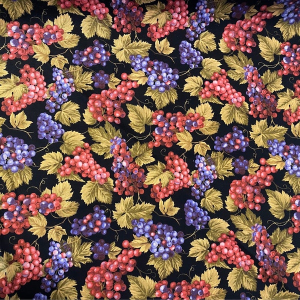 Grape Fabric - Etsy