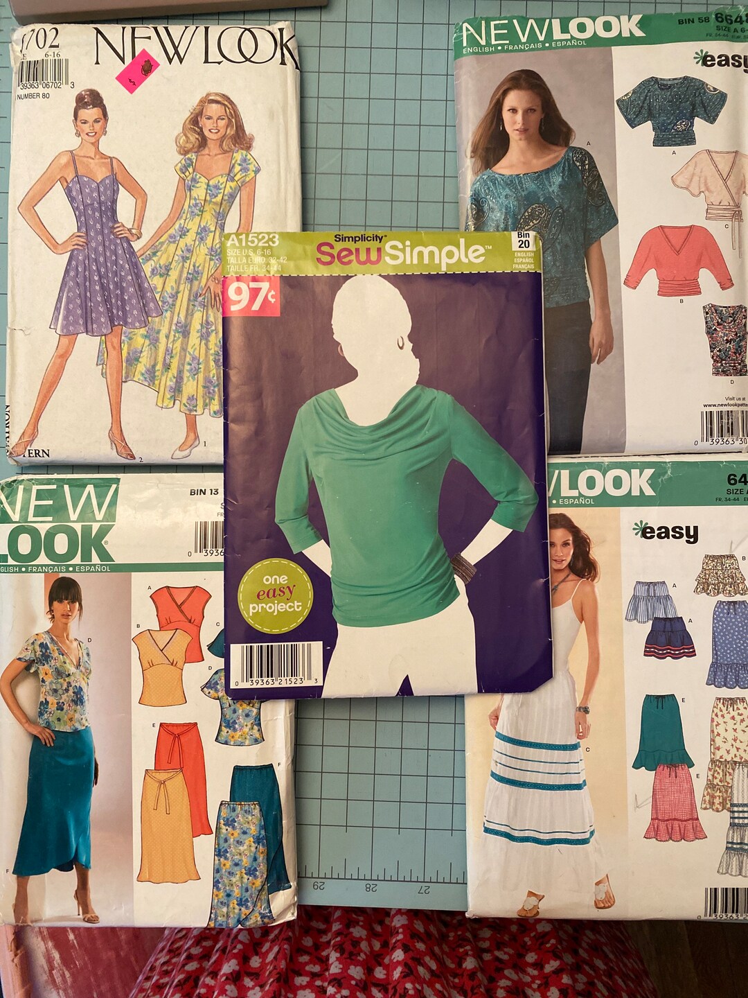 New Look Sewing Pattern 6495 Partially Cut or 6702, *you Choose* Uncut ...