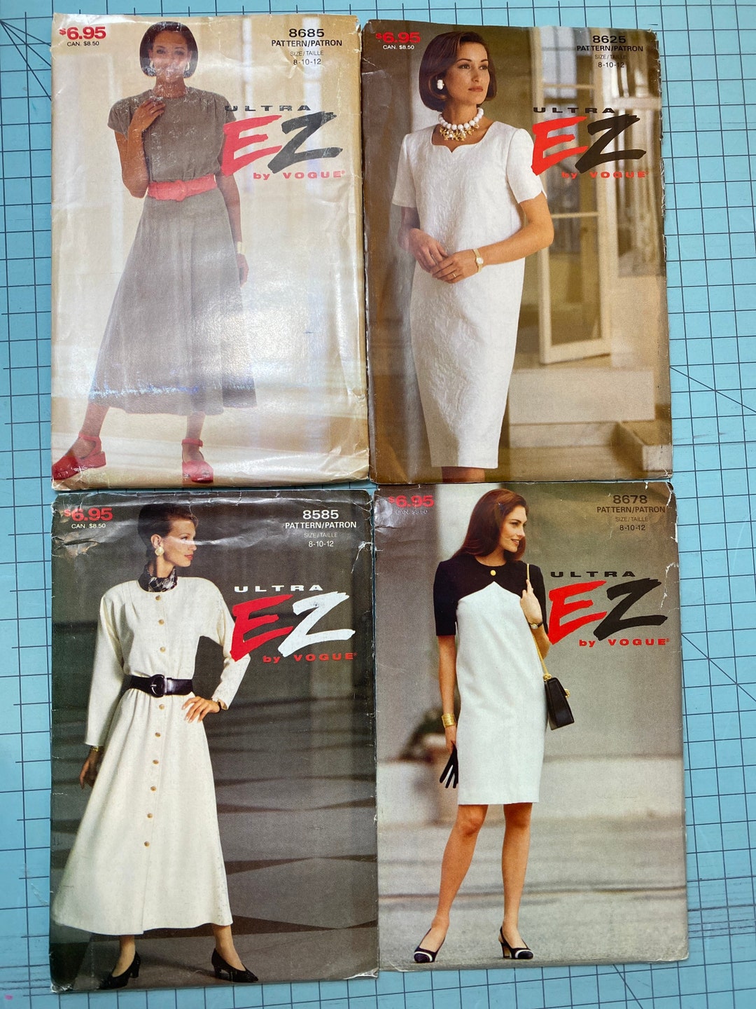 Vogue Sewing Patterns 8585, 8625, 8678 or 8685 *you Pick* Misses' Size ...