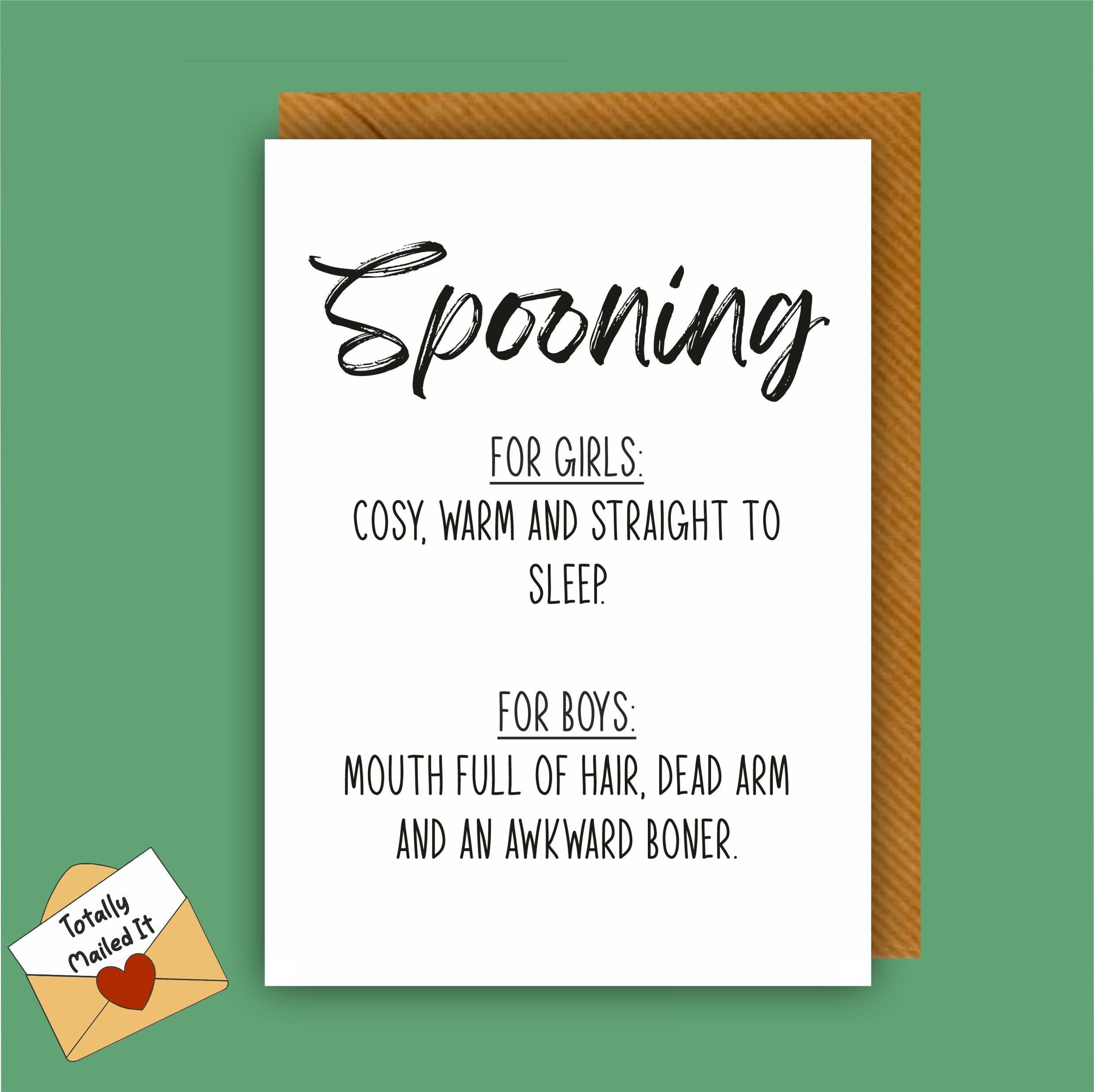 Spooning Sitater Couple Spooning Etsy UK