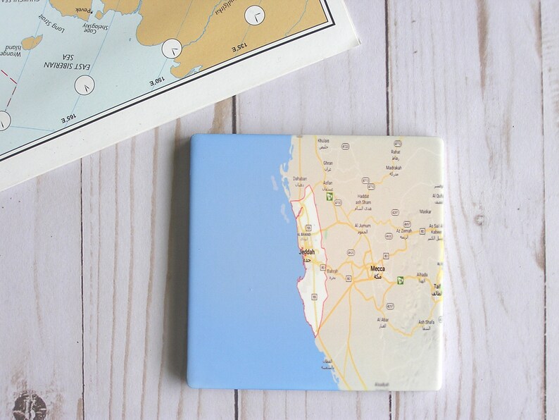 Make Your Own Custom Map Coastermiddle Earth Map Sandstone | Etsy