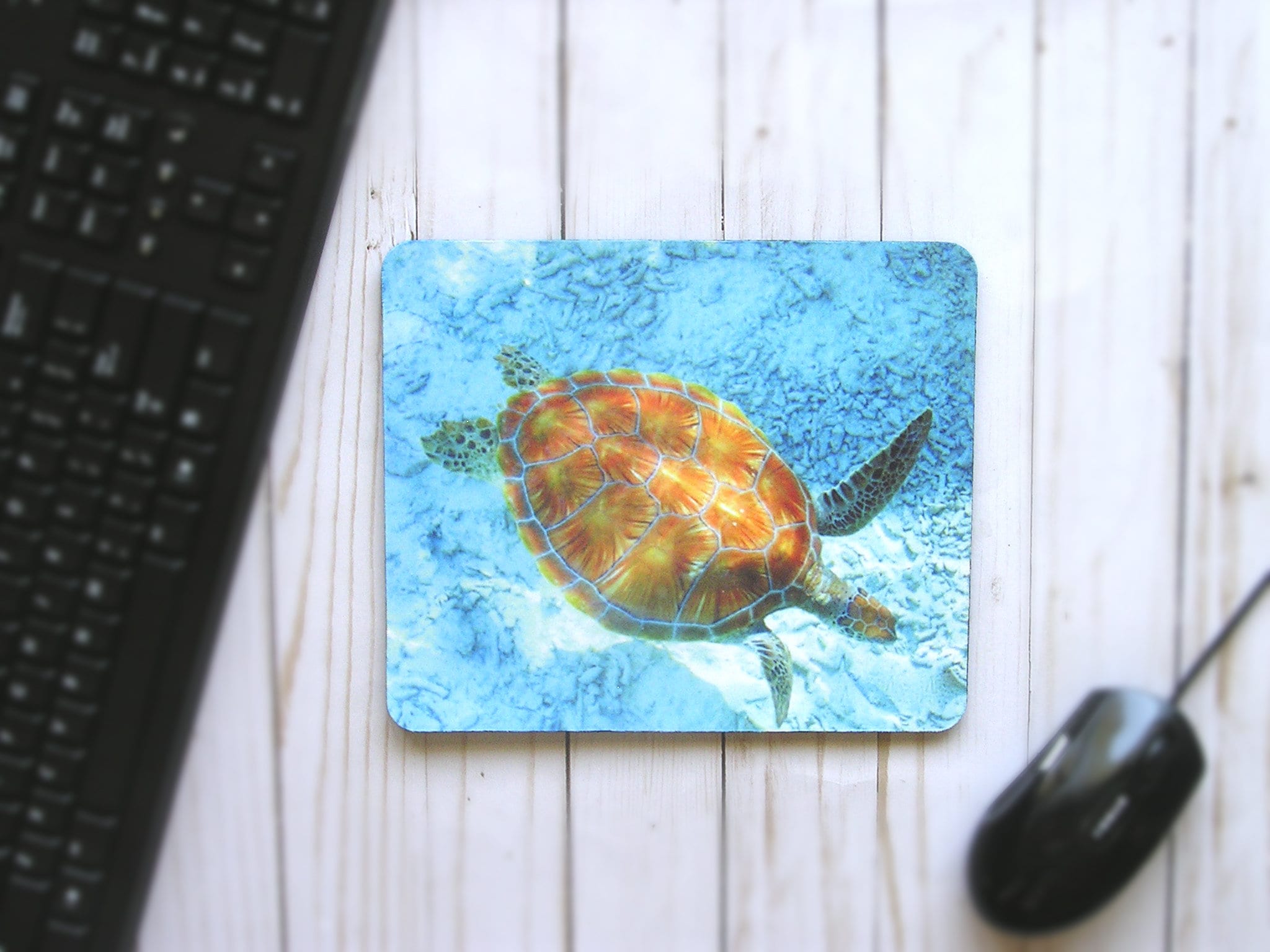 Sea Turtle Mouse PadSea Ocean Mouse Pads For Turtle LoverSea | Etsy