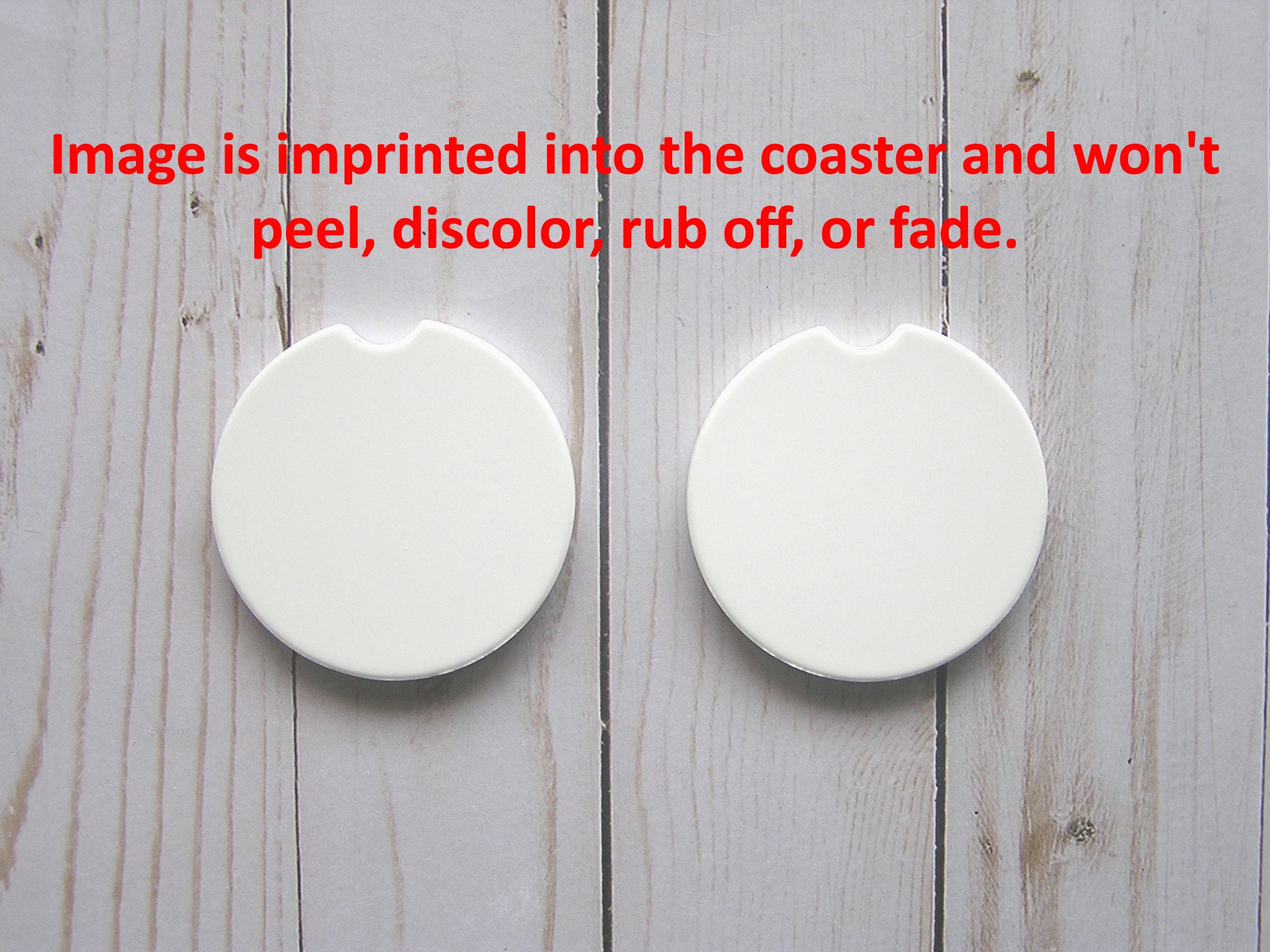 Stone Car Coasters Set Of 2Personalized Vehicle Sandstone | Etsy