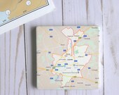 Make Your Own Custom Map Coastermiddle Earth Map Sandstone - Etsy