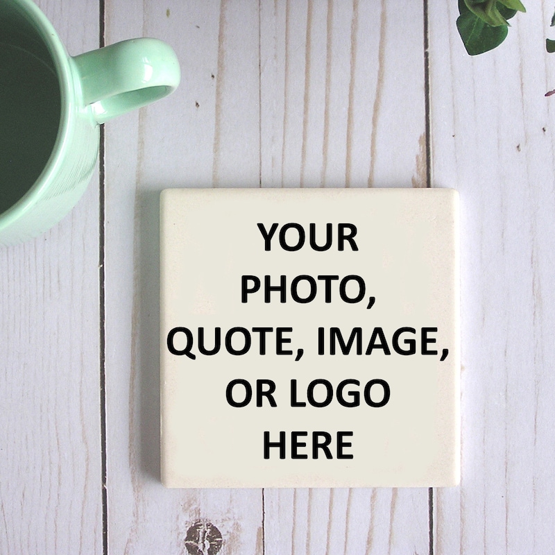 Unique Square Coaster - Etsy