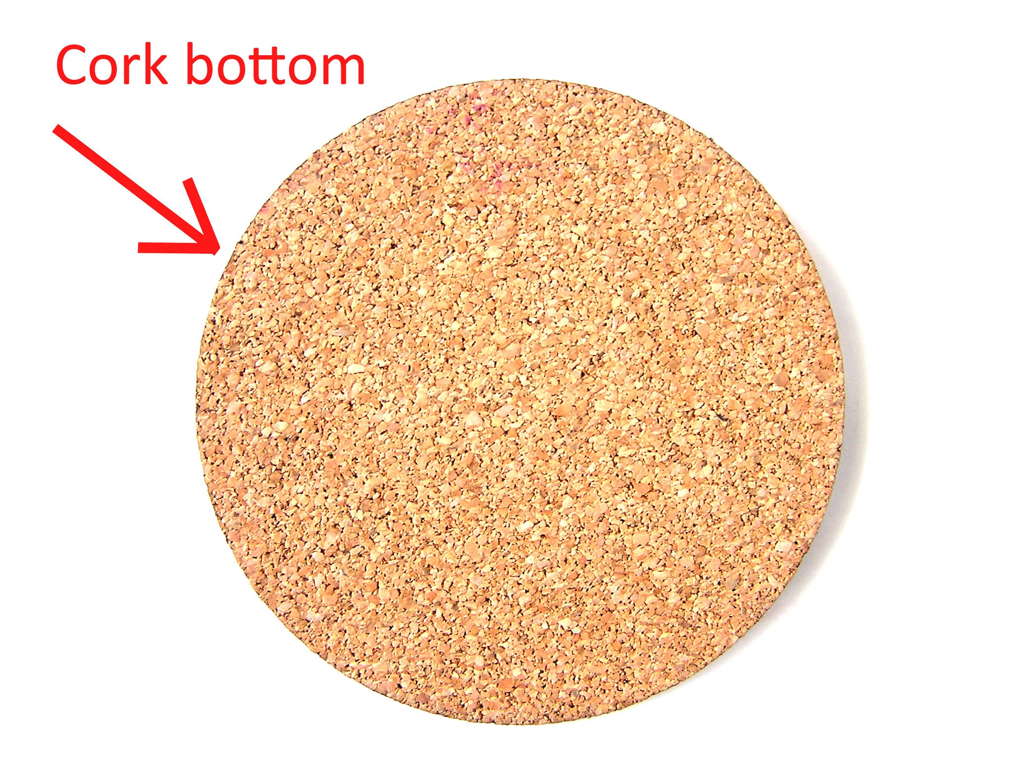Custom Circle Hardboard Cork Coastermake Your Own Round - Etsy