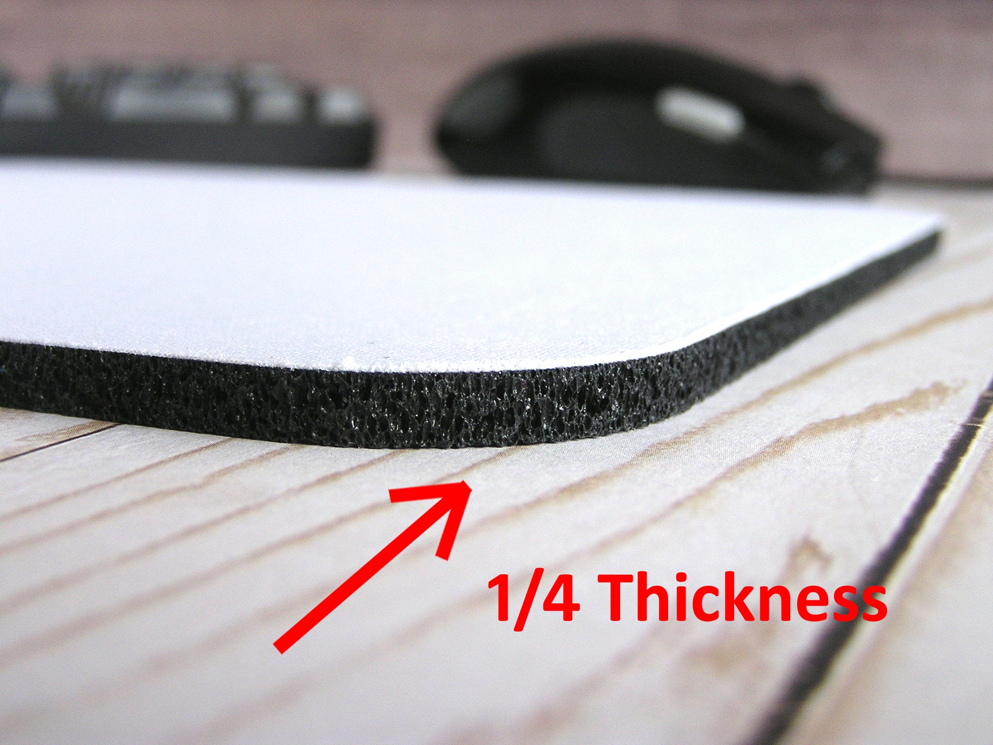 Personalized Mouse Pad Office Desk Accessoriessquare Computer | Etsy