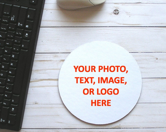 Personalized Mouse Pad Office Desk Accessoriessquare Computer | Etsy