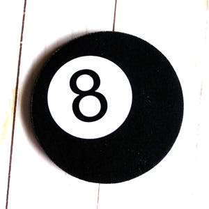 Custom Pool Ball Coaster,snooker Pool Player Billiard Gifts,soft ...