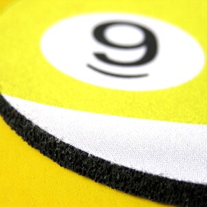 Custom Pool Ball Coaster,snooker Pool Player Billiard Gifts,soft ...