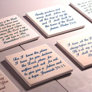 Make Your Own Bible Verse Coaster With Any Scripture for Christian ...
