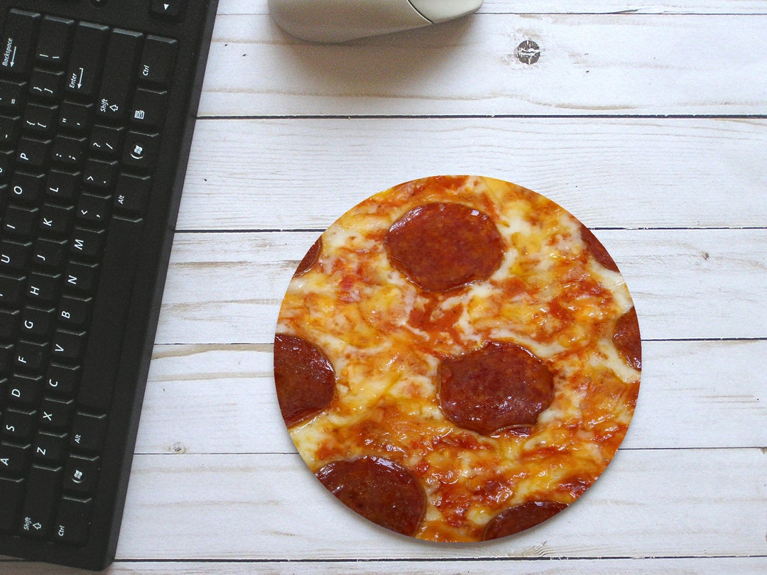 Pepperoni Pizza Mouse Pad Gift for Pizza Lover,funny Pizza Foodie Gifts ...