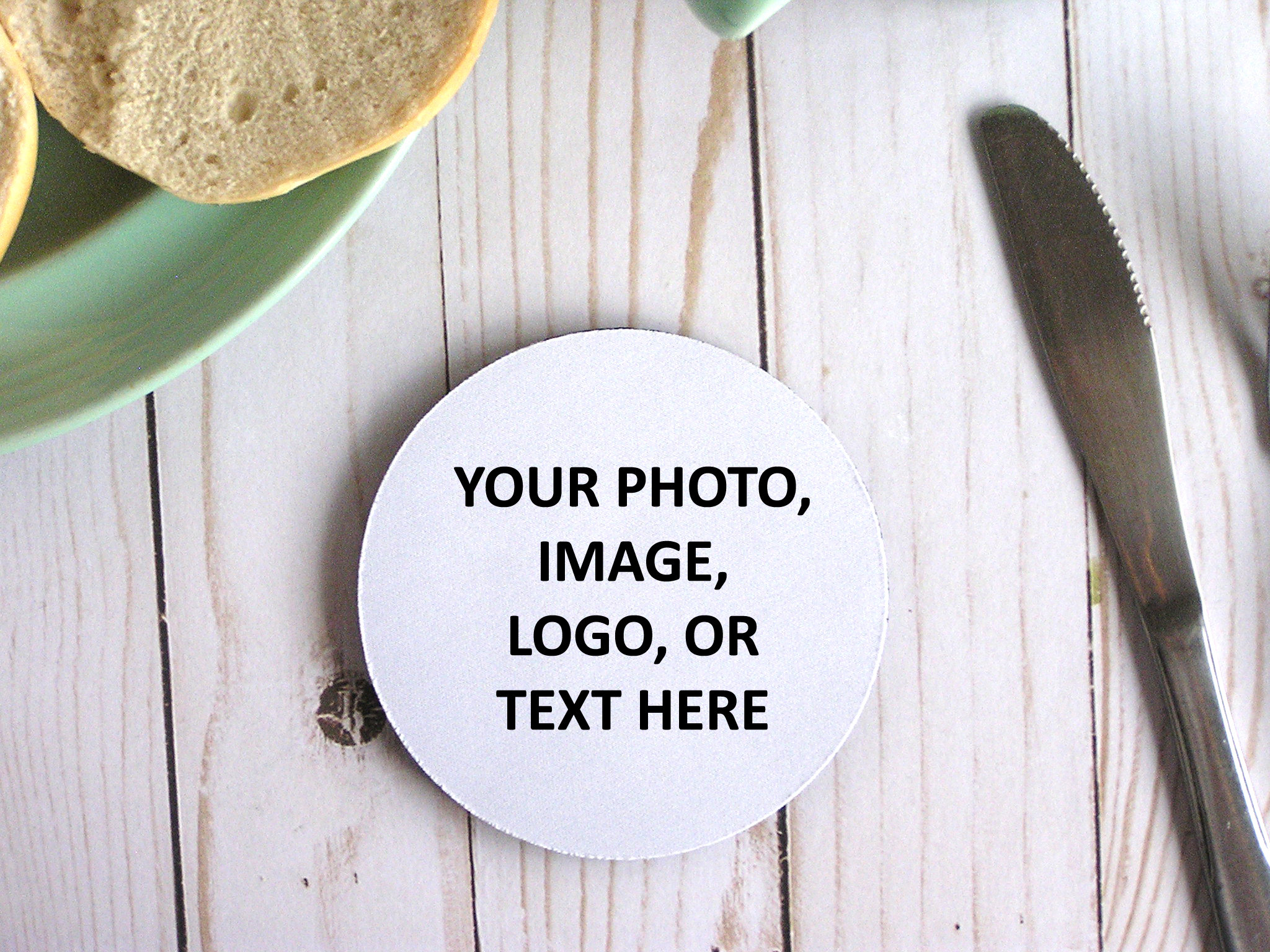 Custom Neoprene Coasters - Etsy