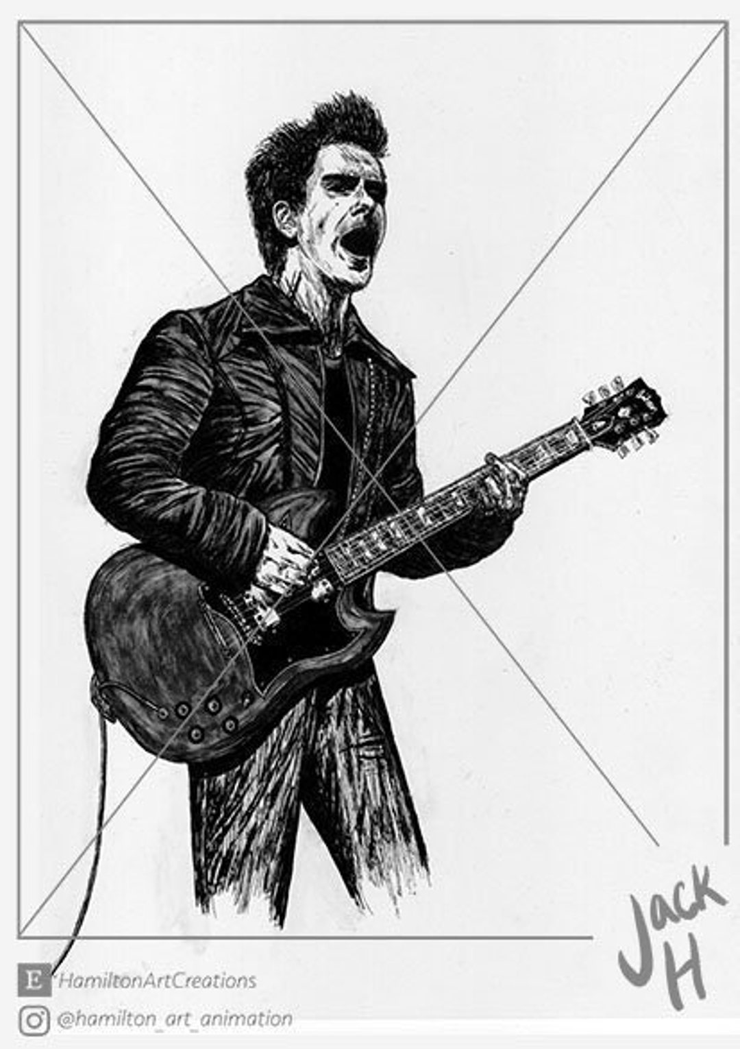 Kelly Jones Original Ink Drawing Print - Etsy