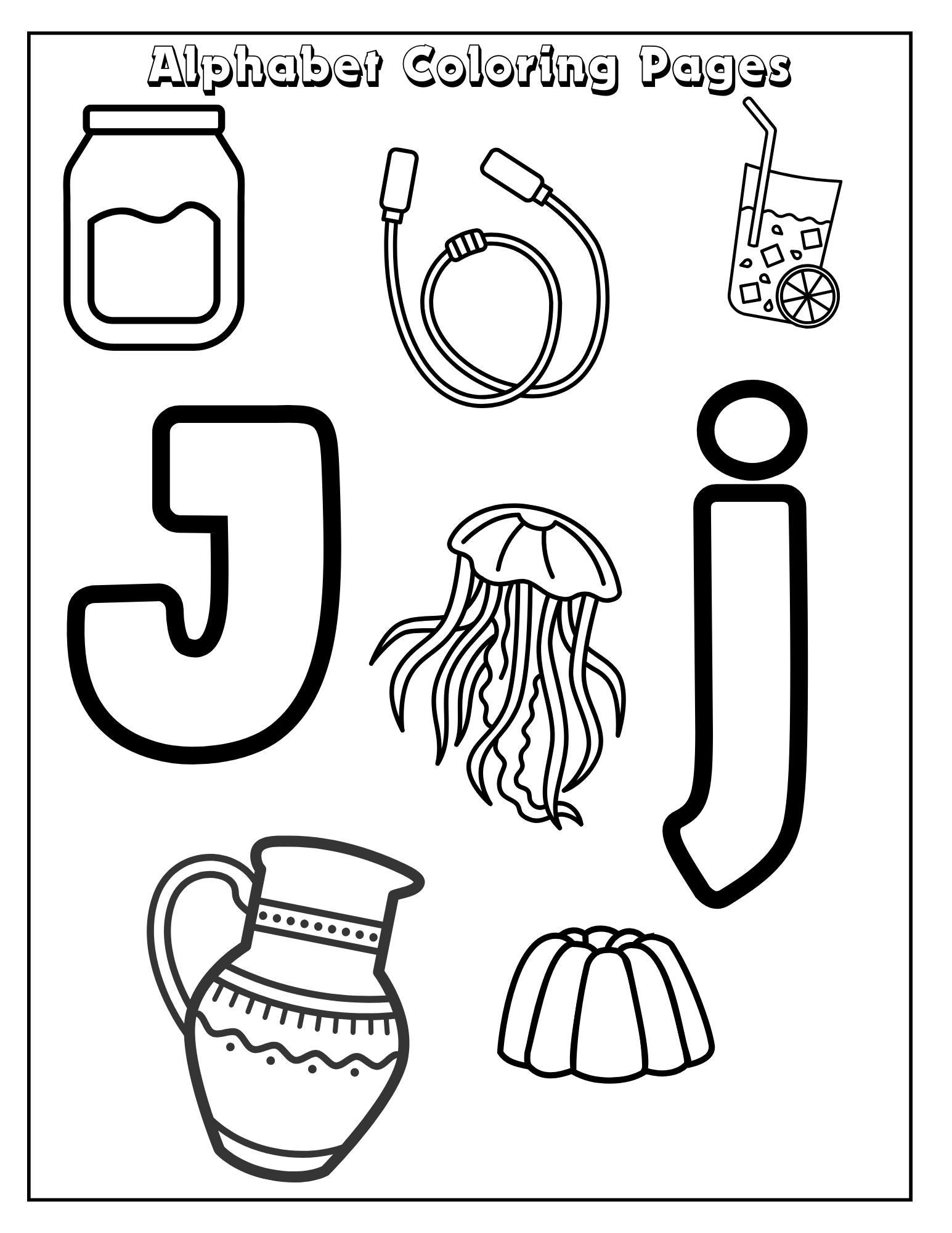 Printable ABC Coloring Pages, Alphabet Learning Sheets, Kids ...