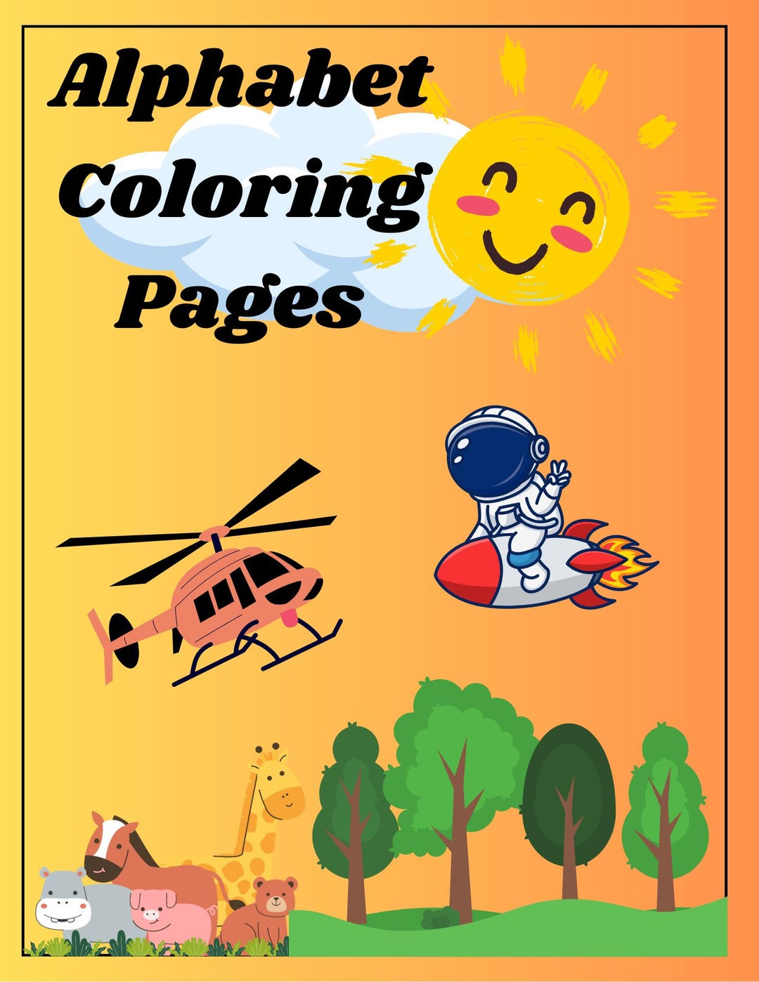 Printable ABC Coloring Pages, Alphabet Learning Sheets, Kids ...