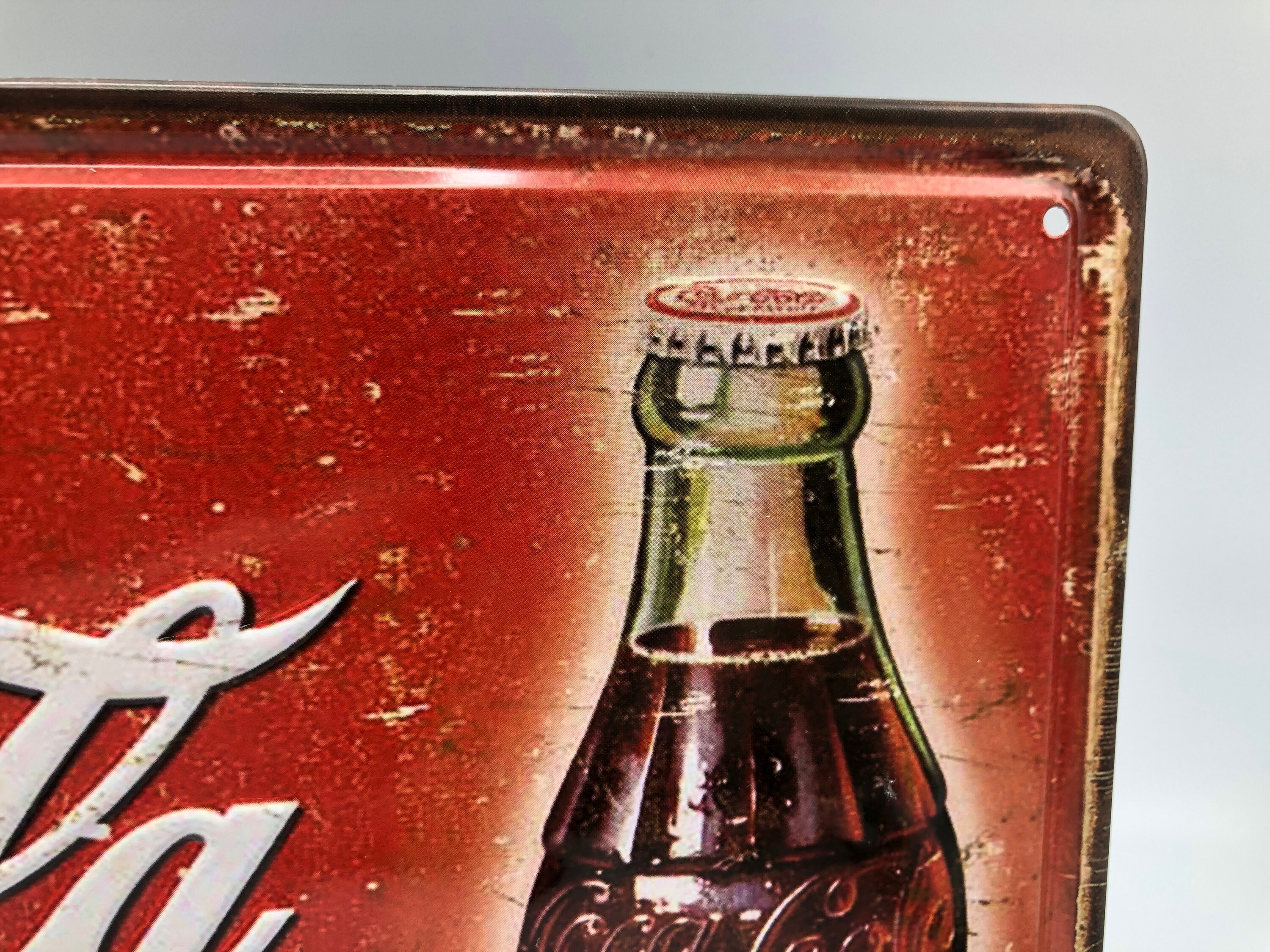Coca-cola 3D Nostalgic 12 X 8 Weathered Antique Look Signs - Etsy