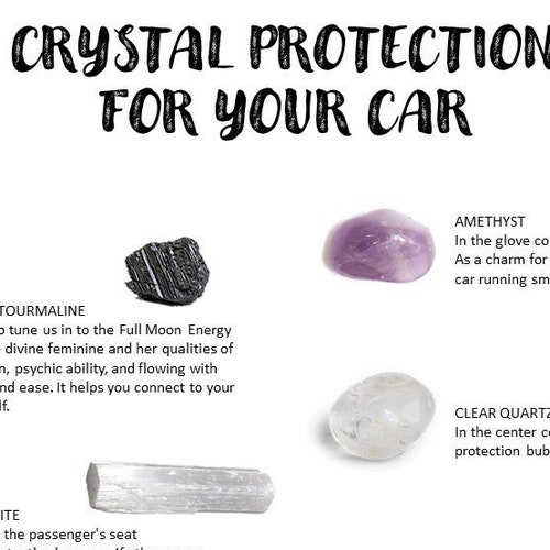 Crystals for DRIVING PROTECTION | Etsy