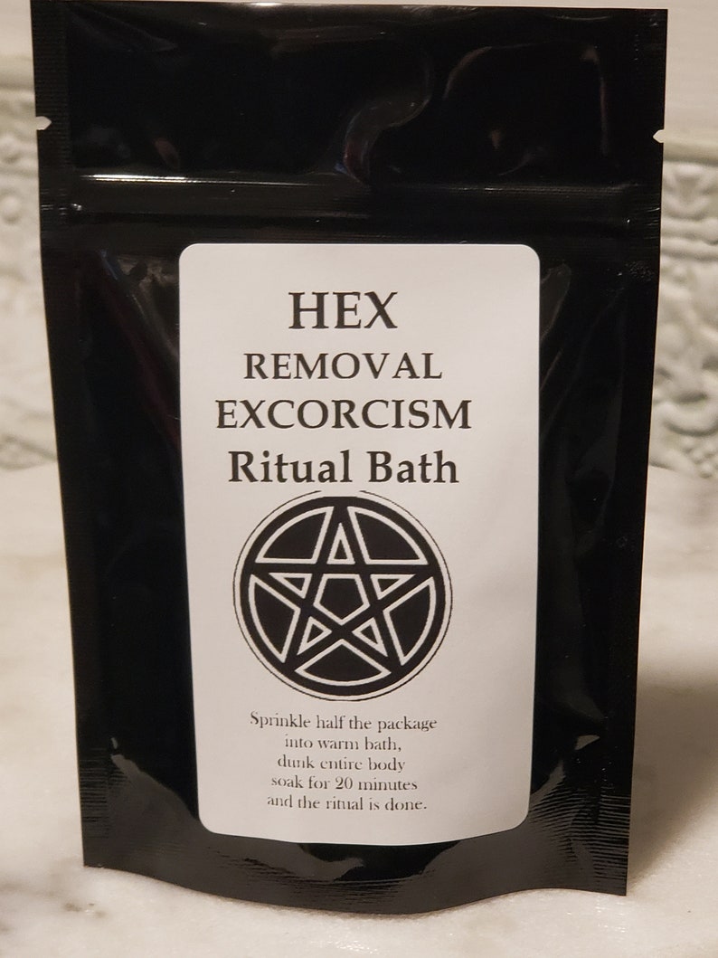 Hex Removal Exorcism Ritual Bath Cleansing and Purifying - Etsy Canada