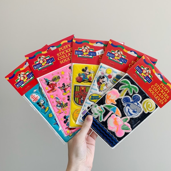 Puffy Stickers - Etsy