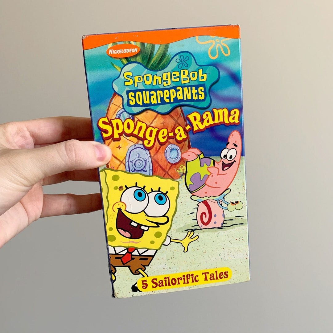 Spongebob Squarepants Sponge-a-rama VHS Tape 2003 Vintage - Etsy UK