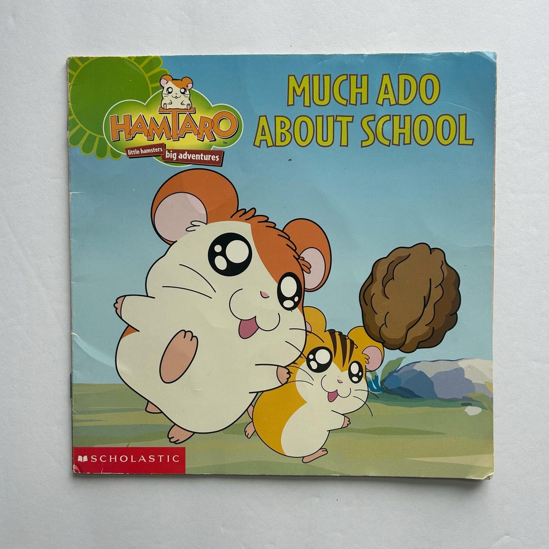 Hamtaro Much Ado About School Picture Book 2003 - Etsy