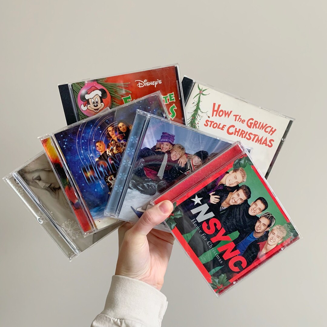 Christmas Holiday Cd's the Grinch NSYNC Disney Jump5 Hanson Christina ...