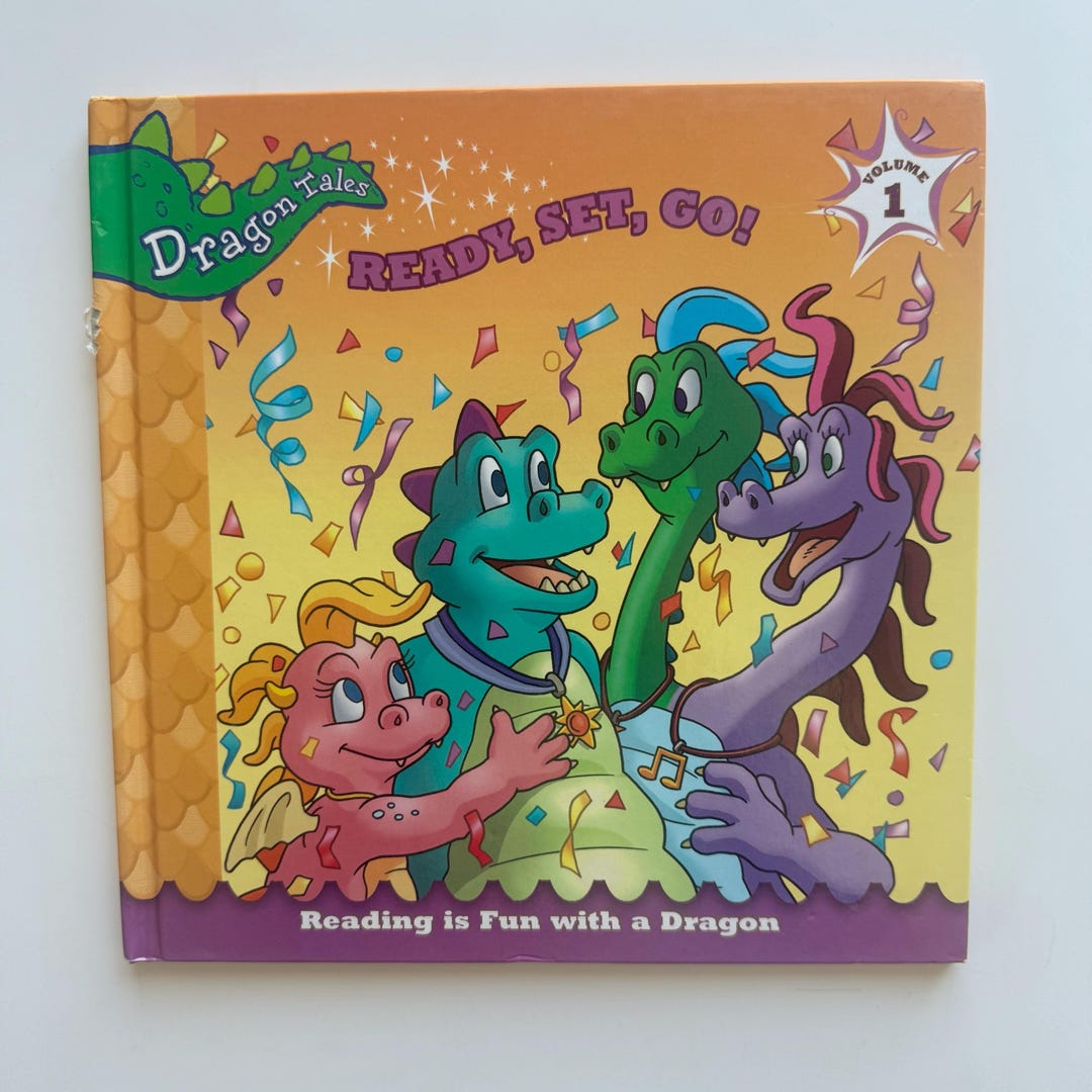 Dragon Tales Ready, Set, Go! Book 2004 - Etsy